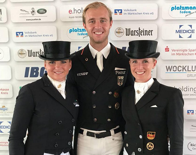 Rothenberger Grabs Kur Gold at 2018 German Dressage Championships