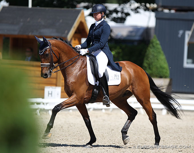 Dutch Young Rider Jessica Poelman Buys GP Horse Chocolate Cookie RDP