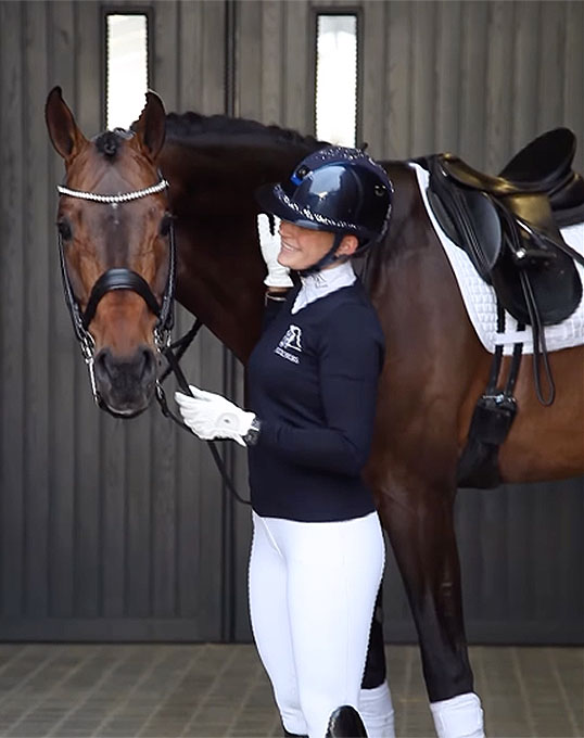 Blue Hors Zackerey Returns Home to Denmark