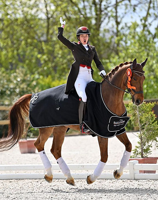 Sarah Rao Books Historic Double Win for China at 2023 CDI Le Mans