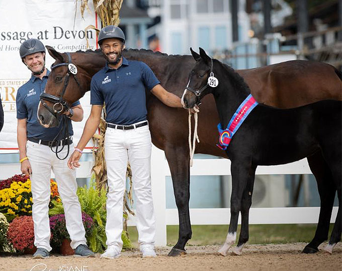 Fidelis QC Named Foal Champion at 2023 Devon Breed Show
