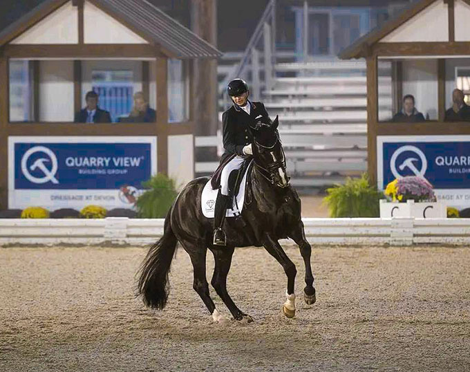 Kohmann Collects First World Cup Points Winning 2024 CDI-W Devon Kur to ...