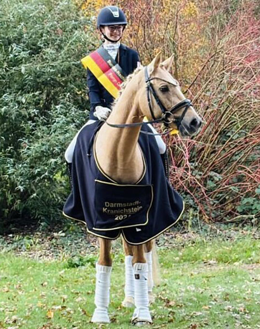 Martha Louise Temme Wins 2024 German Developing Pony Rider Championship