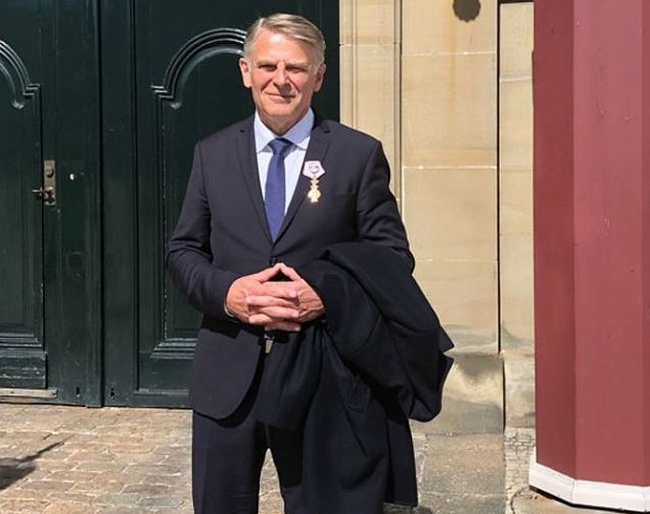 Jan Pedersen Named Knight of 1st Class in the Order of the Dannebrog