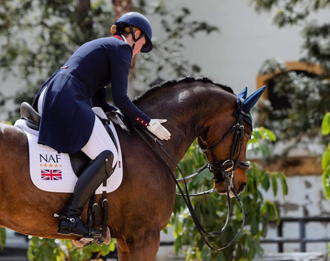 Anna Jesty in the Flow at 2022 CDI Jerez de la Frontera